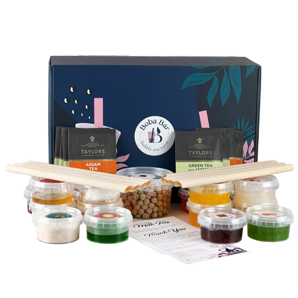 DIY Mix Bubble Tea kit – Creamy Twist – Serves 8 Different Flavours ...